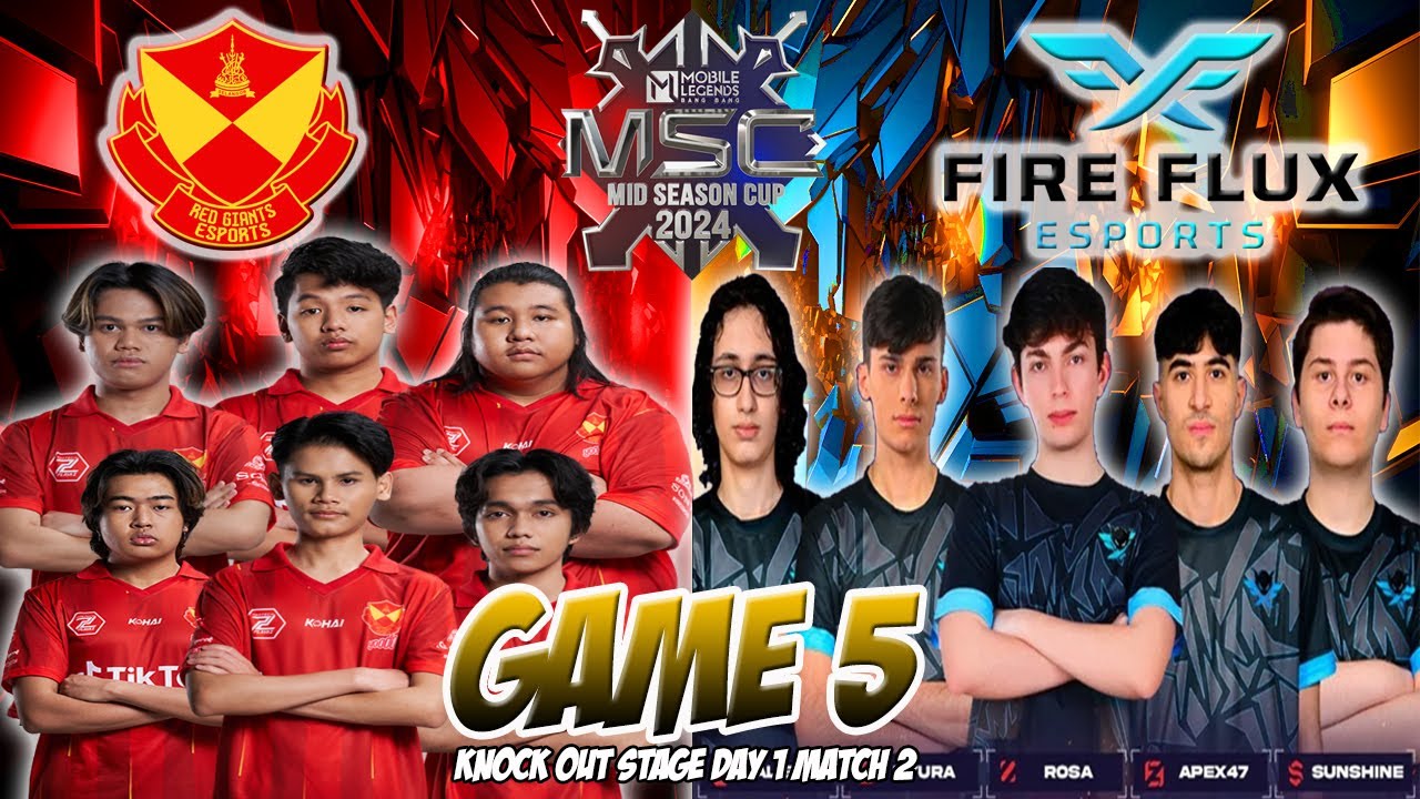 FINAL GAME 5 !!! 🥶 SRG (MALAYSIA) VS. FIREFLUX ESPORTS (TURKEY) KO ...