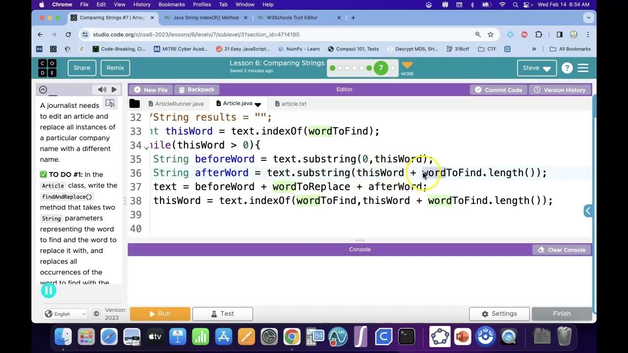 UNIT 6 LESSON 6 LEVEL 7 c - YouTube