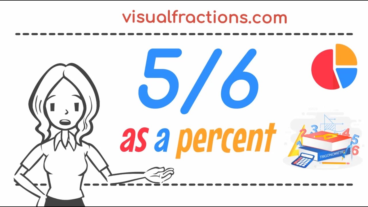 5/6 as a Percent - YouTube