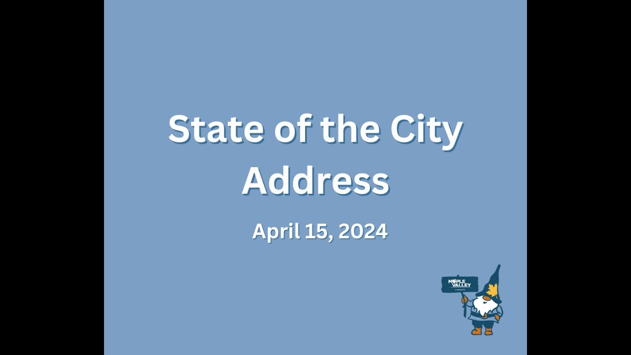 State of the City Address - April 15, 2024 - YouTube