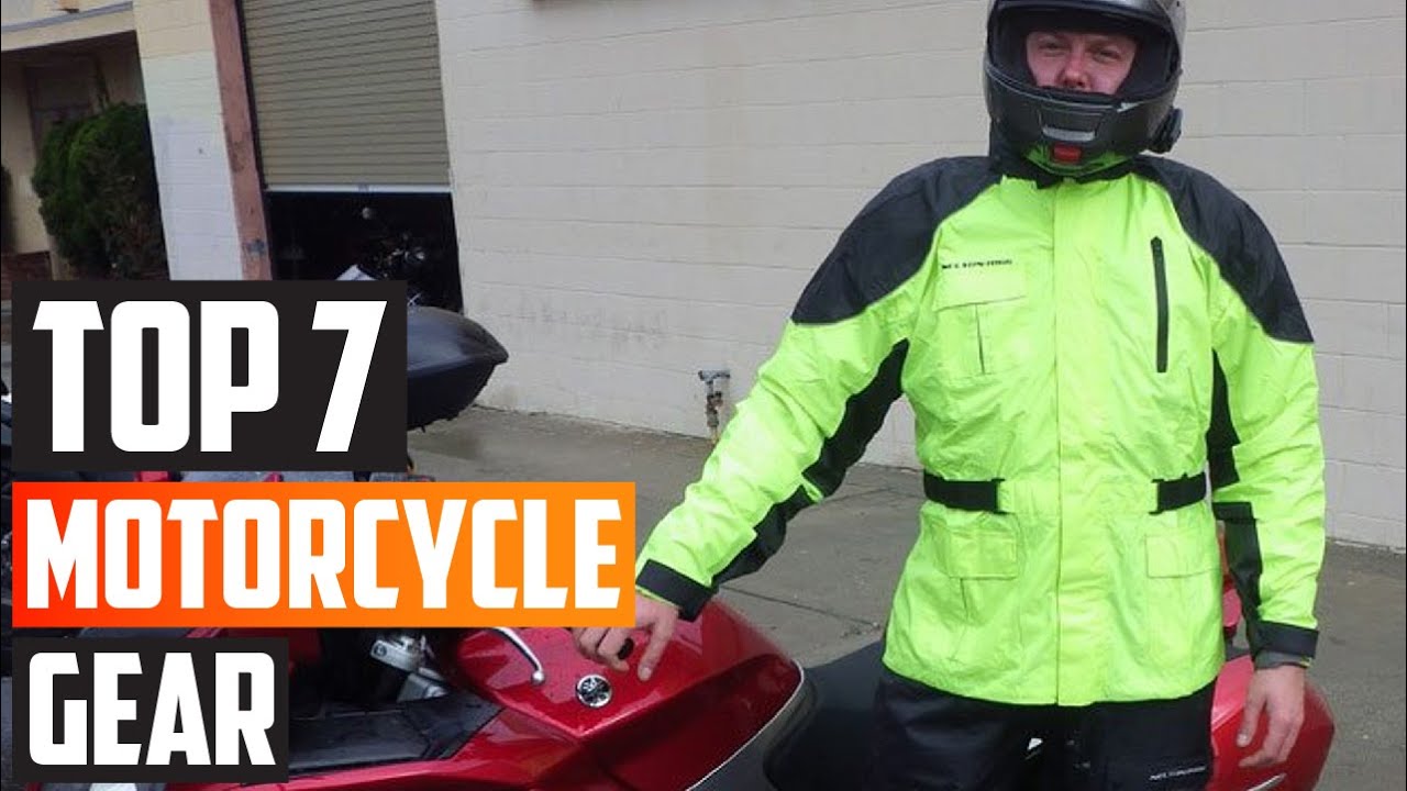 7 Essential Motorcycle Gears Reviewed: Expert Picks for 2024 - YouTube