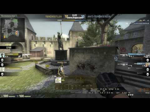 Awp ACE attım CS:GO (Hep gitar mı çalıcaz?)