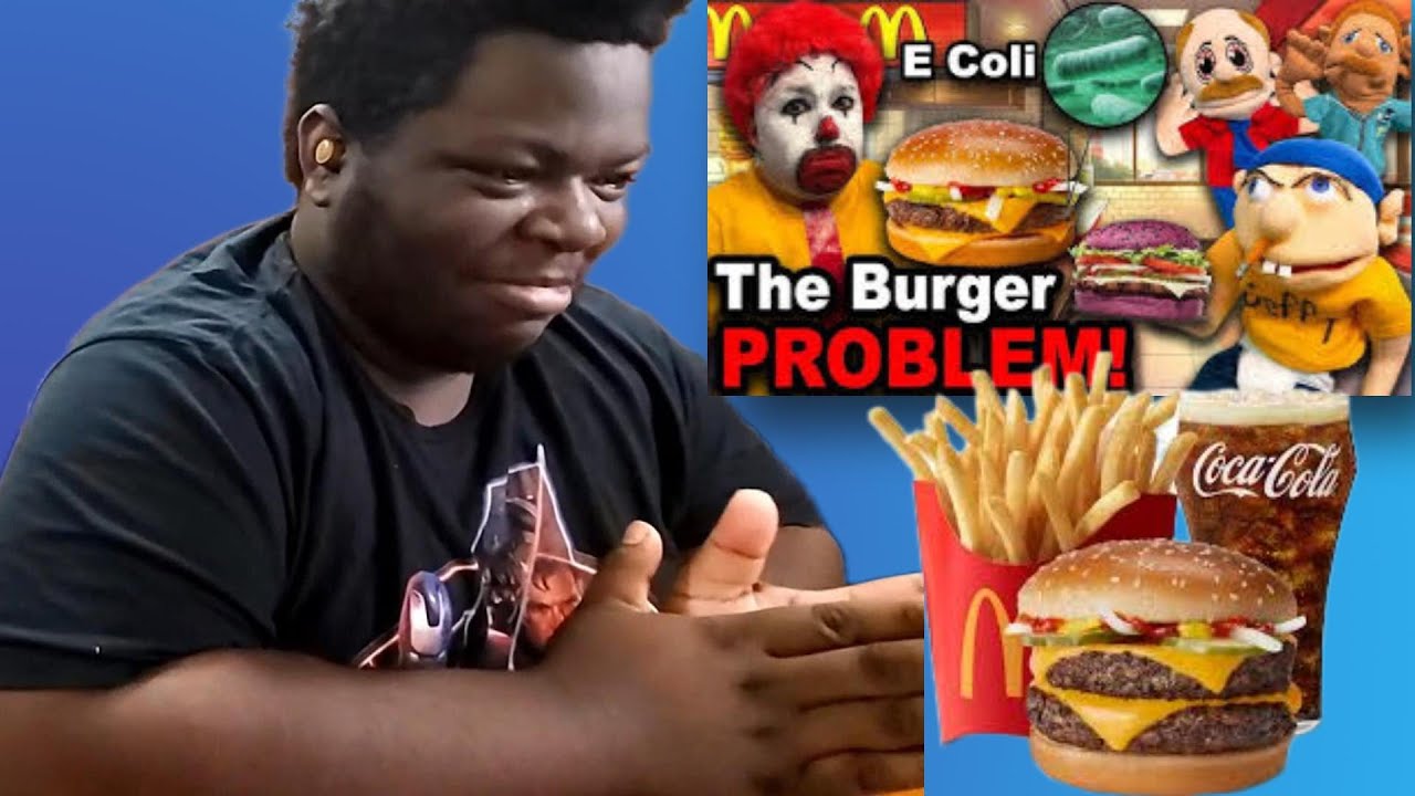 SML Movie: The Burger Problem! REACTION! - YouTube