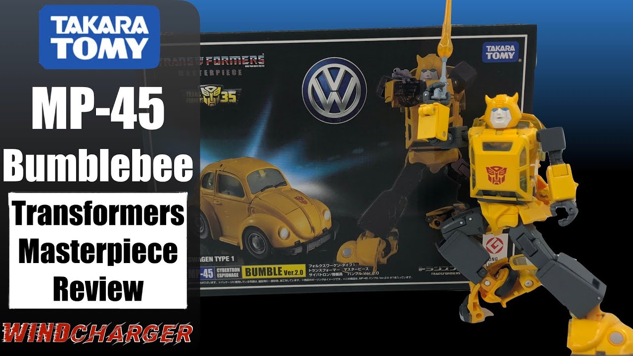 Transformers Masterpiece Review: Takara Tomy MP-45 Bumblebee 2 0 - YouTube