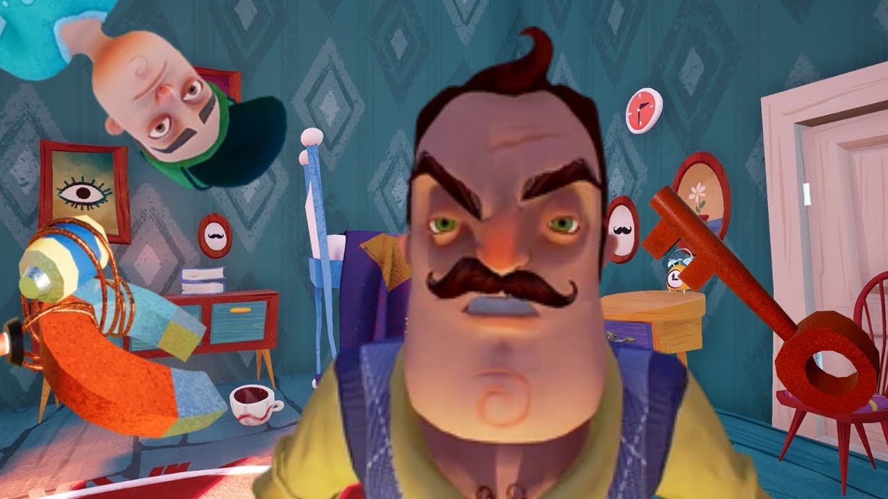 MY NEIGHBOR IS A CREEP (Hello Neighbor Part 1) - YouTube