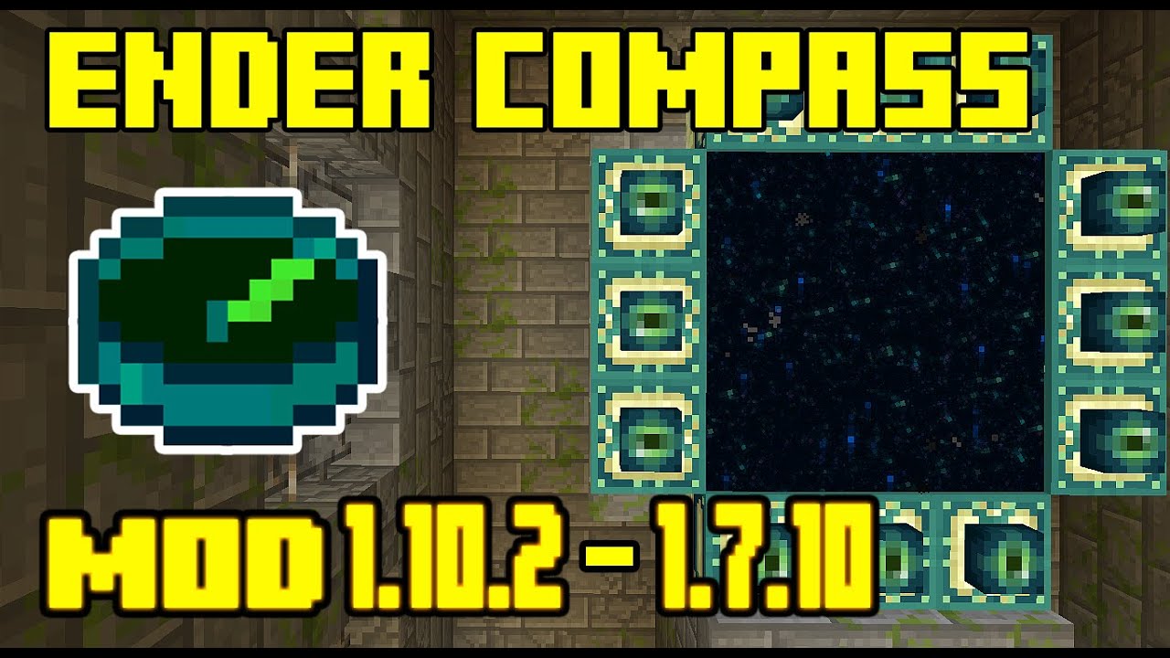 Ender Compass |Forma Fácil De Llegar Al End| Para 1.10.2 – 1.7.10 | Mod Review Español - YouTube