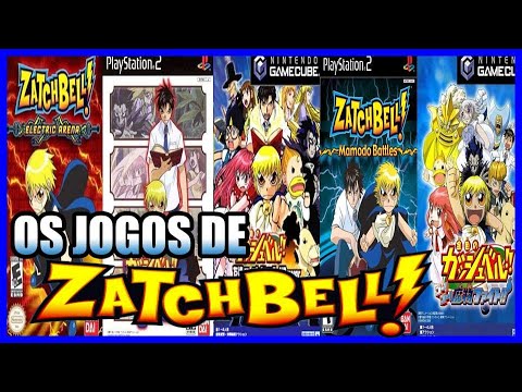TODOS OS JOGOS DE ZATCHBELL (GASHBELL) - YouTube