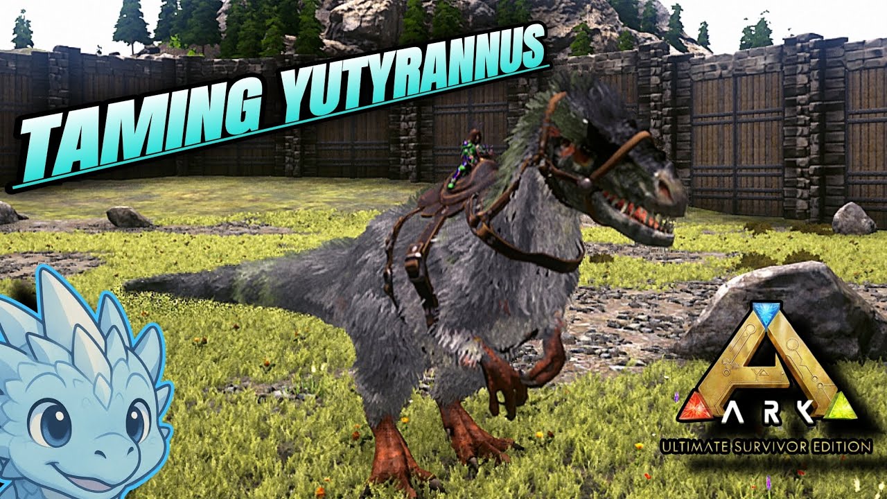 TAME YUTYRANNUS!! | ARK ULTIMATE MOBILE EDITION - YouTube