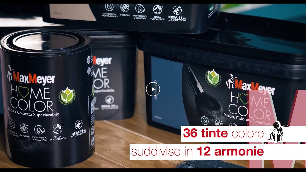 Come Dipingere Casa: MaxMeyer HOME COLOR - La pittura colorata SUPER ...