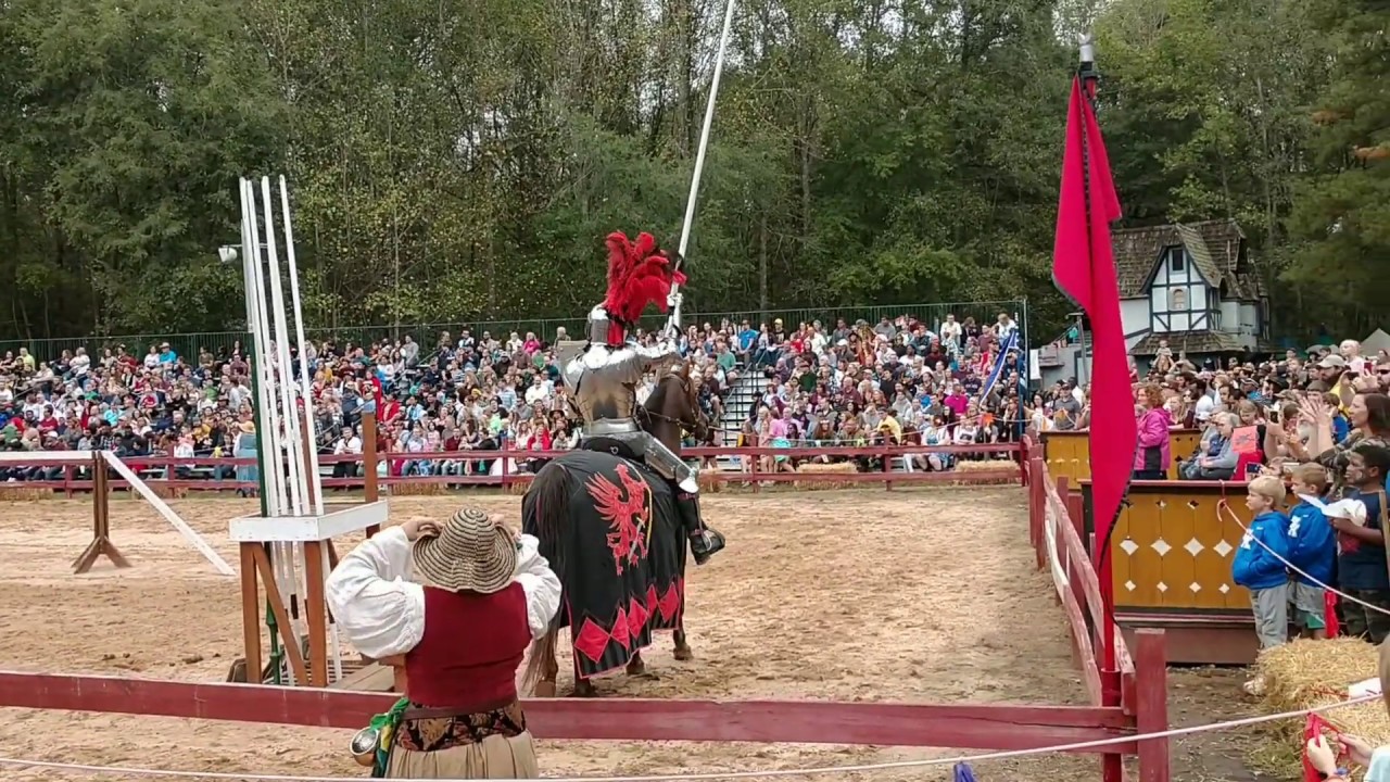 Carolina Renaissance Festival 2019 ( Main Event ) Knights Jousting ...