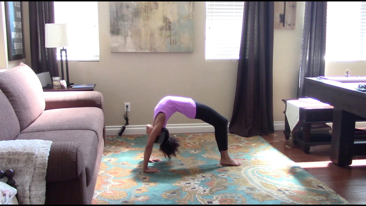 Back Walkover Tutorial | Hollywood Gymnast - YouTube