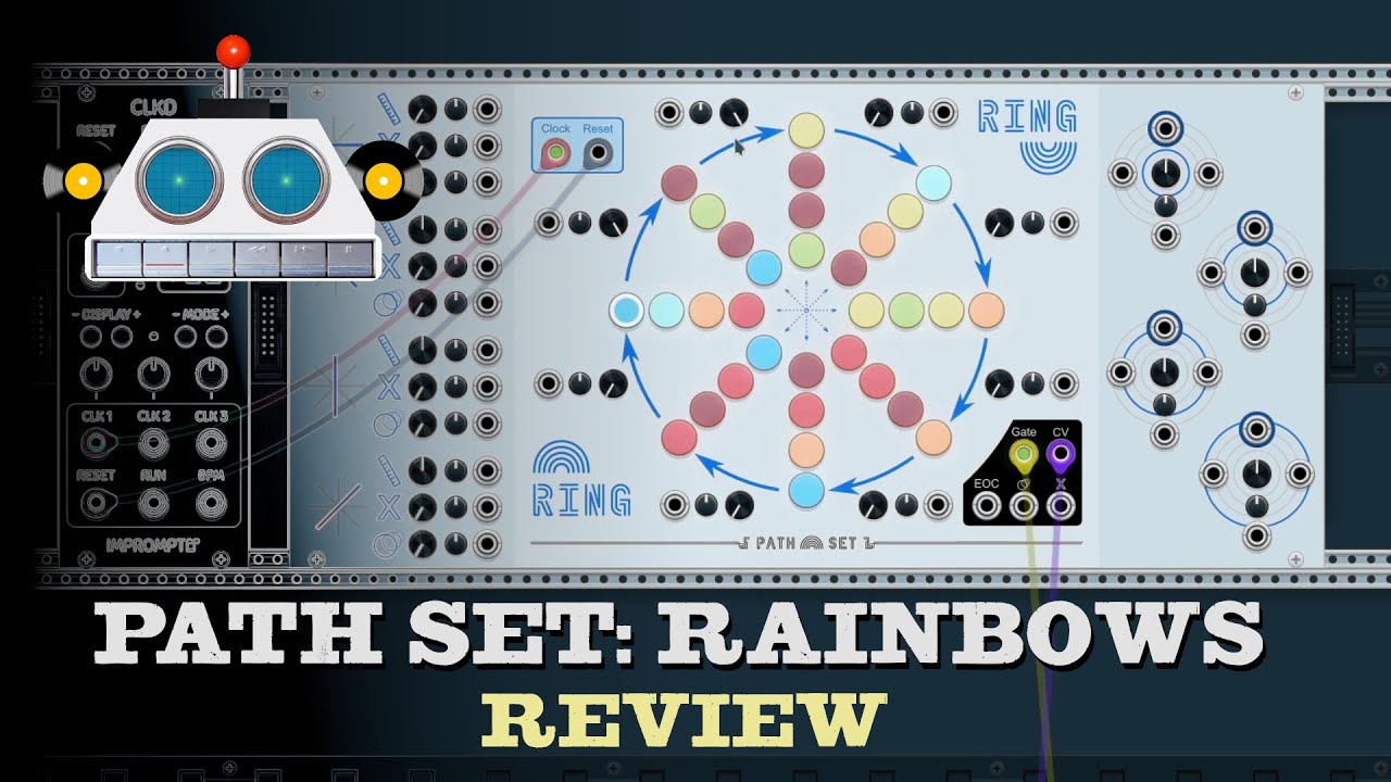 Colorful sequencers for VCV Rack. Path Set: Rainbows - YouTube