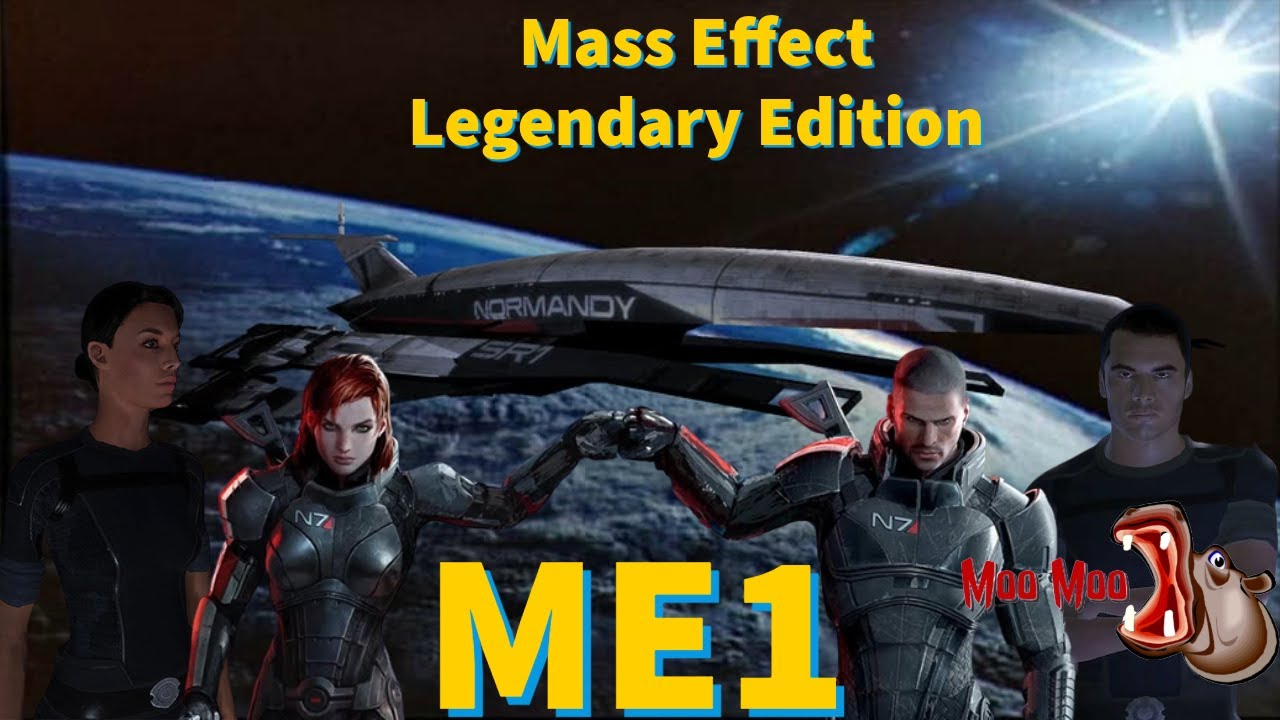 Mass Effect Legendary Edition ME1 Part 1 FemShep Hardcore - YouTube