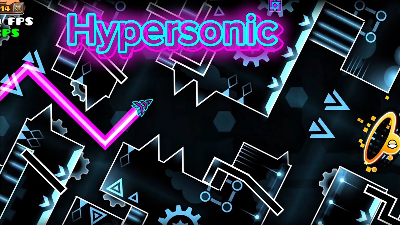 Hypersonic by ViPriN 100% | Extreme Demon 😈 | GD - YouTube