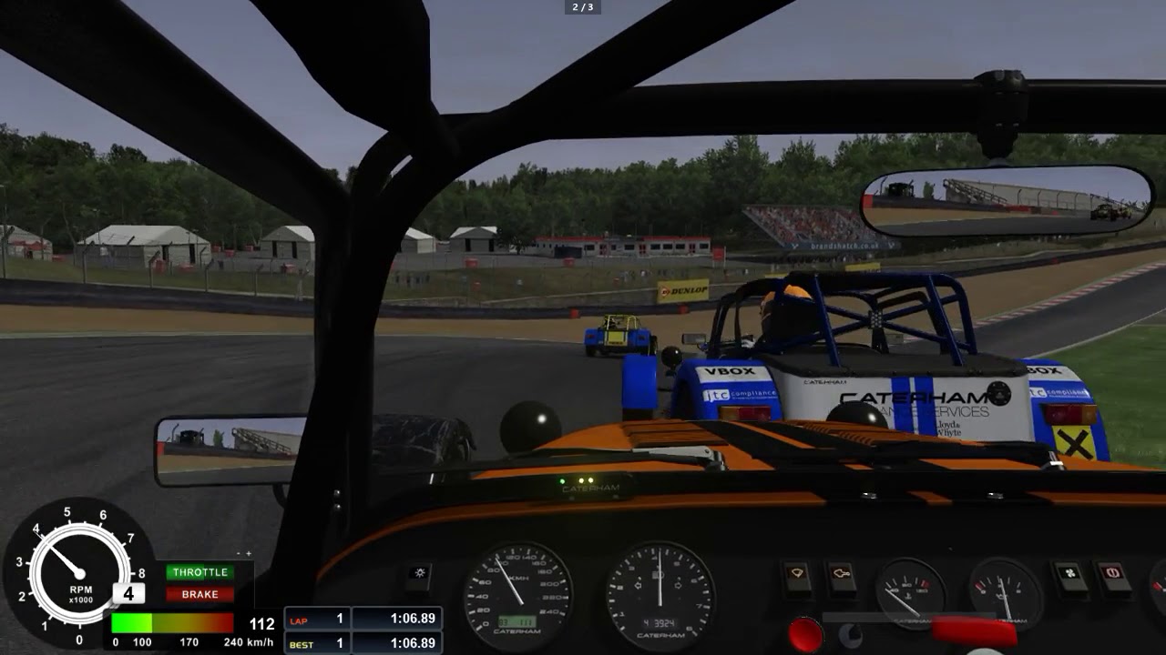 Assetto Corsa Caterham Academy Test1 WIP - YouTube