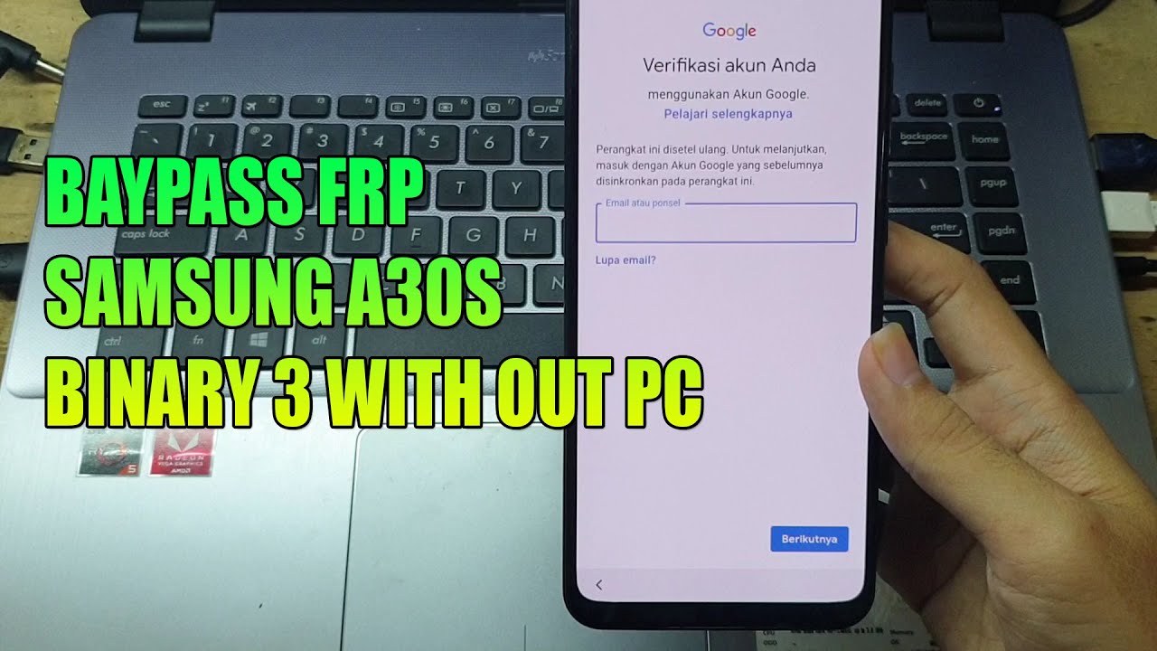 HOW TO BAYPASS FRP SAMSUNG A30S (SM-A307GN) ANDROID 9 BINARY 3 LATEST ...