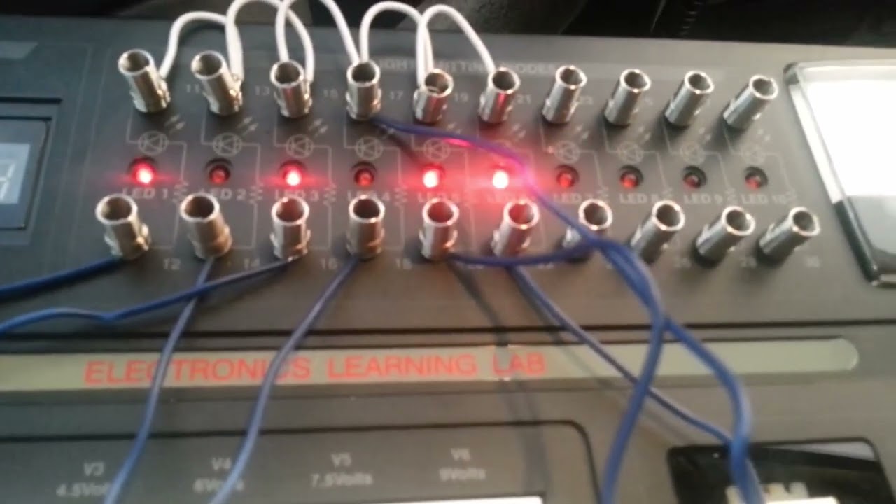 RadioShack Electronics Learning Lab #10 - YouTube