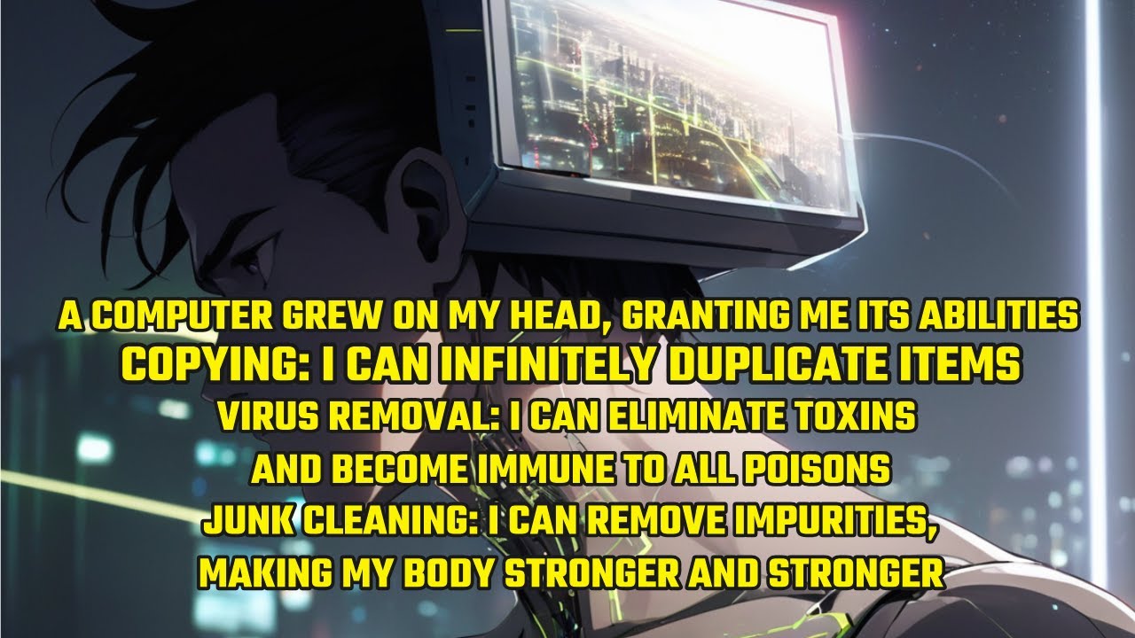 A Computer Grew on My Head, Granting Me Its Abilities. Copying: I Can ...