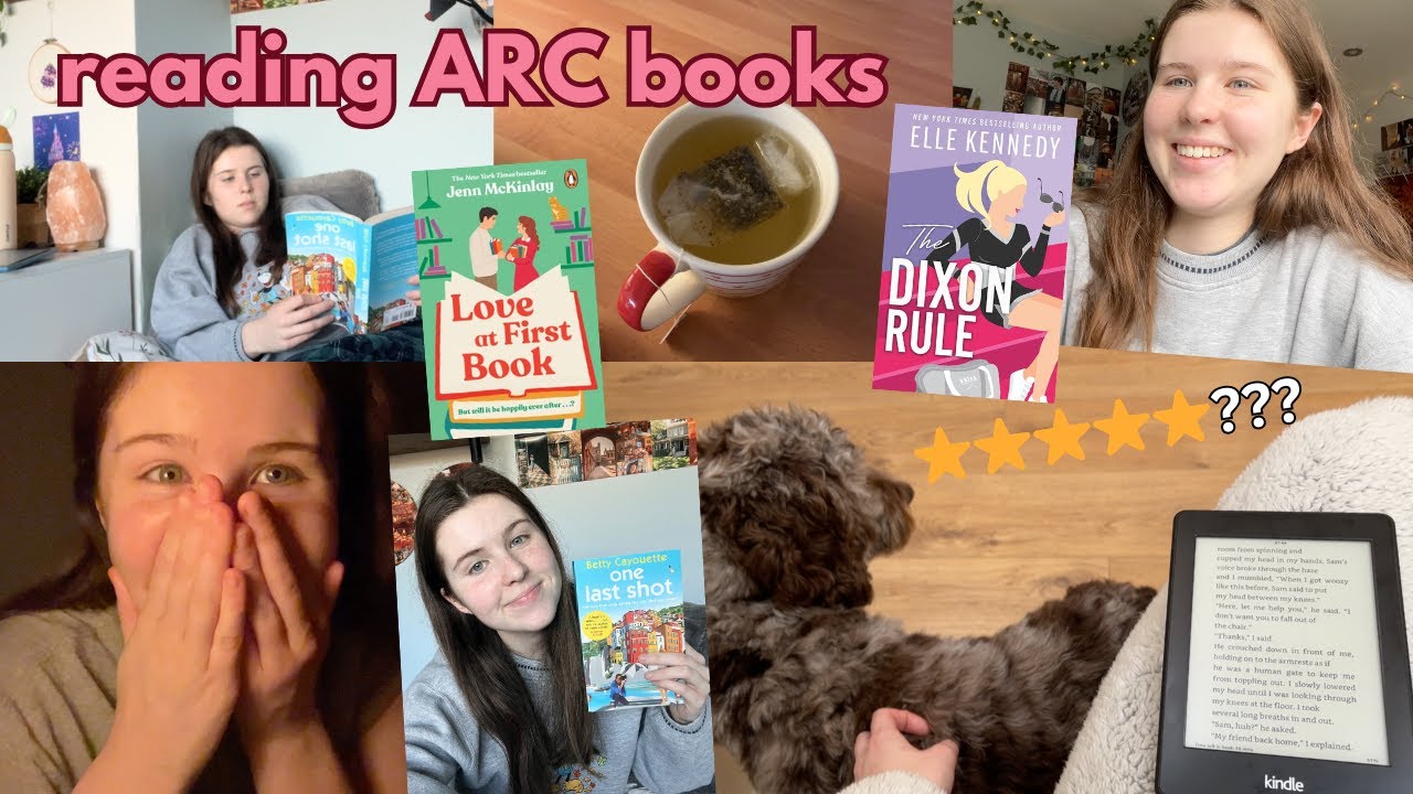 reading ARC books ⭐️ *spoiler free reading vlog* - YouTube