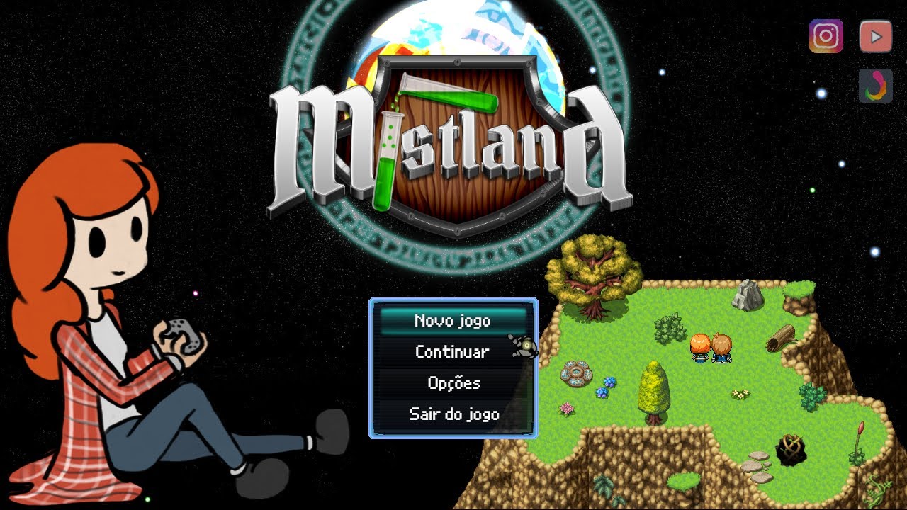 GamePlay Mistland Game Indie Brasileiro - YouTube