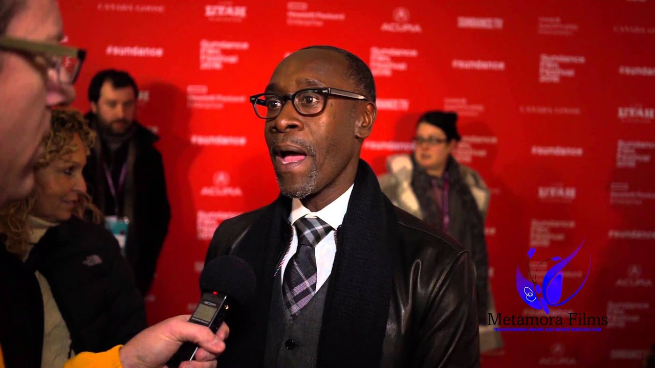 Matt Duhamel with Don Cheadle, "Miles Ahead" Sundance Film Festival ...