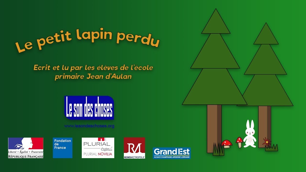 Le petit lapin perdu - Inventé et raconté par les élèves de l'école ...