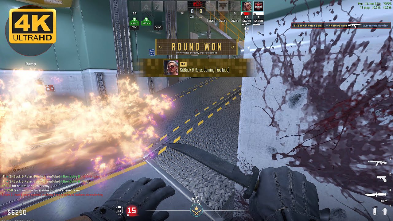 Counter Strike 2 Nuke Ranked Gameplay 4K - YouTube