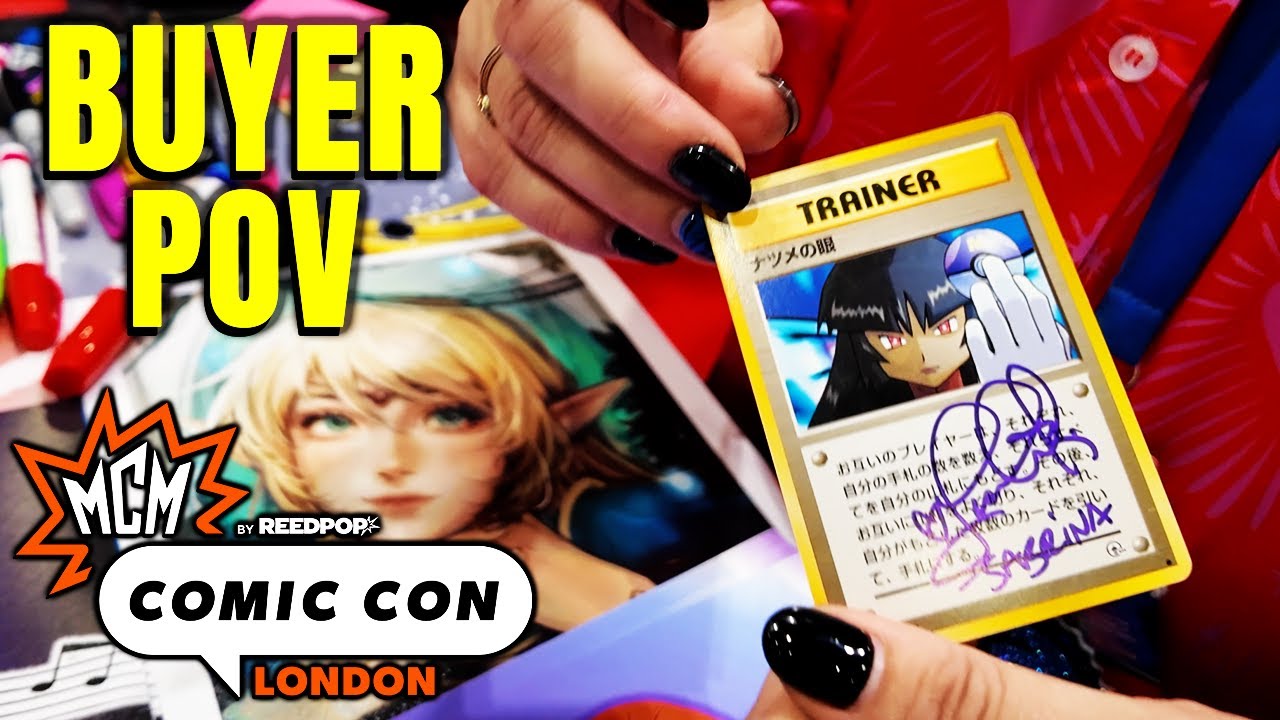Pokemon Hunting At MCM Comic Con London (Oct 2024) - YouTube