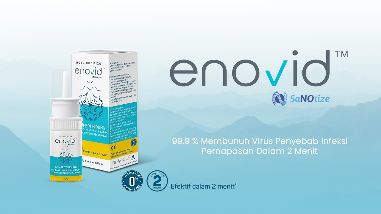 ENOVID NOSE SANITIZER - YouTube