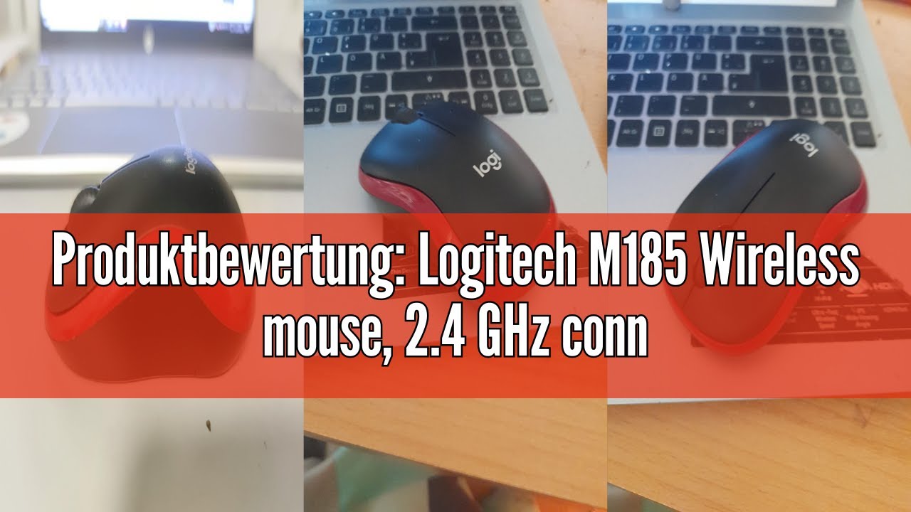 Produktbewertung: Logitech M185 Wireless mouse, 2.4 GHz connection via ...