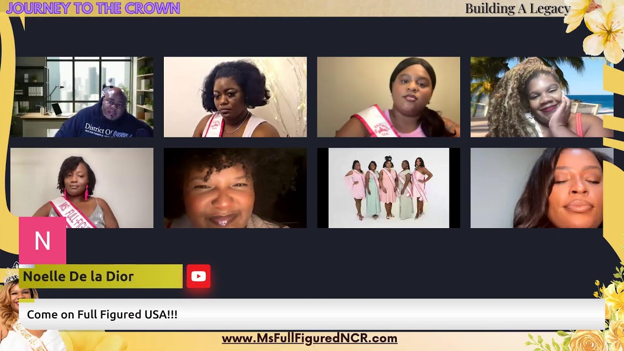 Journey To The Crown! Ms. Full Figured USA National Capital Region ...
