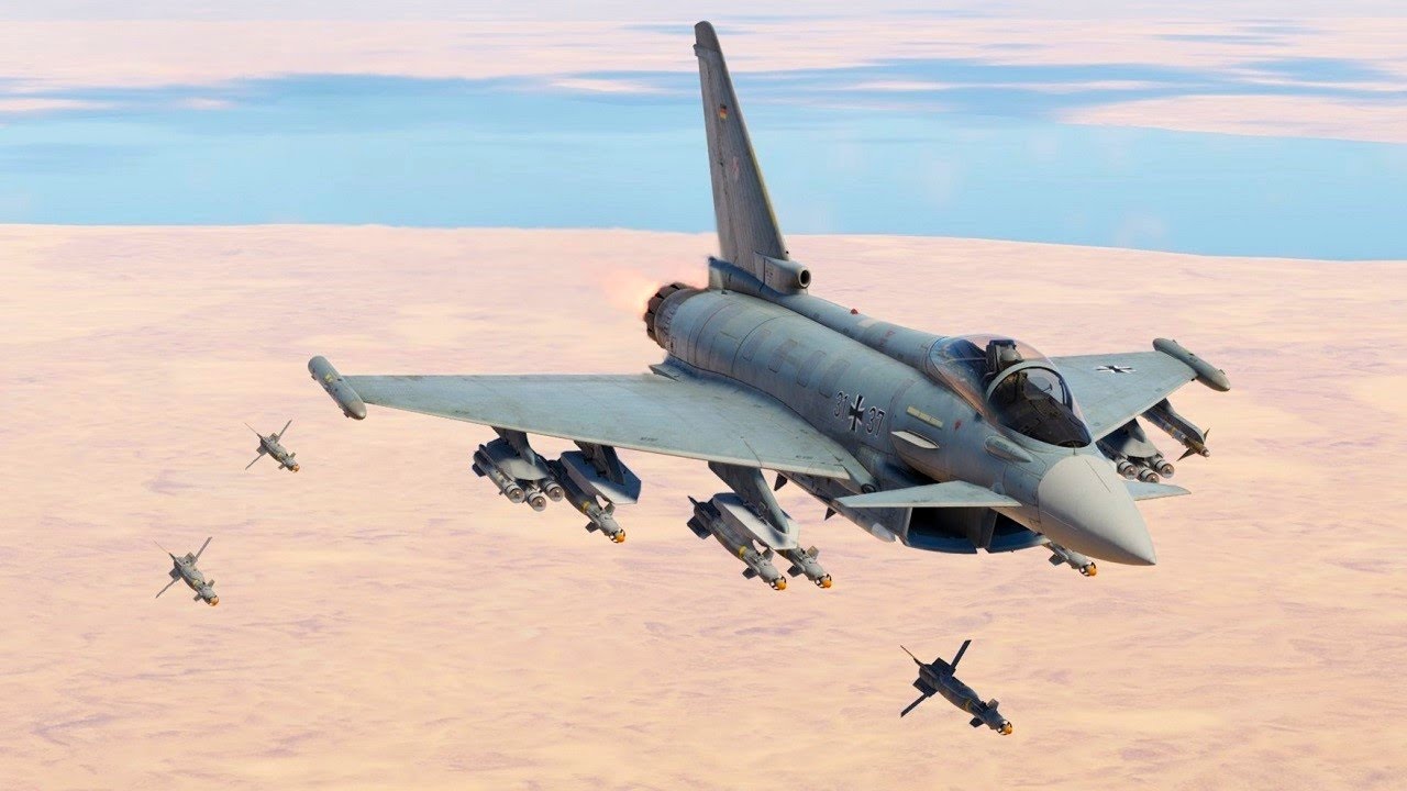 The German Problem is Finally Solved | Eurofighter EF-2000 Typhoon CAS in Ground RB (War Thunder ...