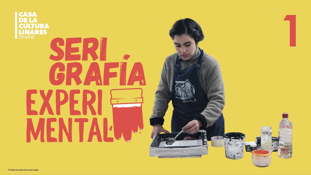 SERIGRAFÍA EXPERIMENTAL: INTRODUCCIÓN A LA SERIGRAFÍA - YouTube