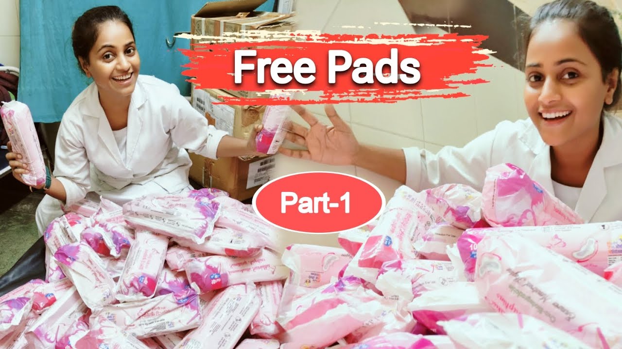 Periods hygiene || Free Pads ||Part -1 - YouTube