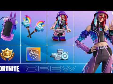 New Fortnite February Crew pack!! - YouTube
