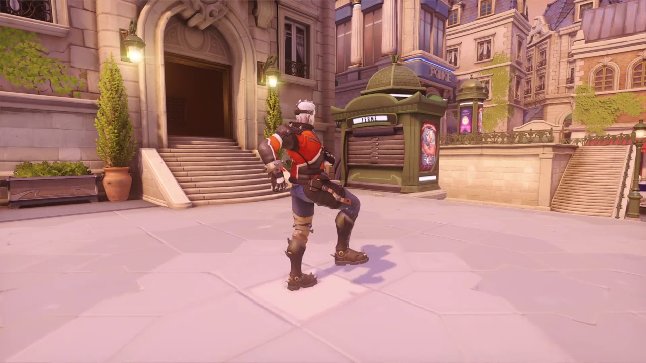 Soldier: 76 Dance Emote with Slasher: 76 Skin in-game (Halloween 2018 ...