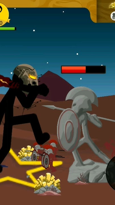 Босс Грифон Против Вражеской статуи: Стик Вар Легаси; Stick War ...