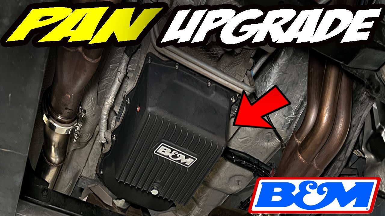 B&M Aluminum Transmission Pan RAM 1500 8HP70 8 Speed Auto - YouTube