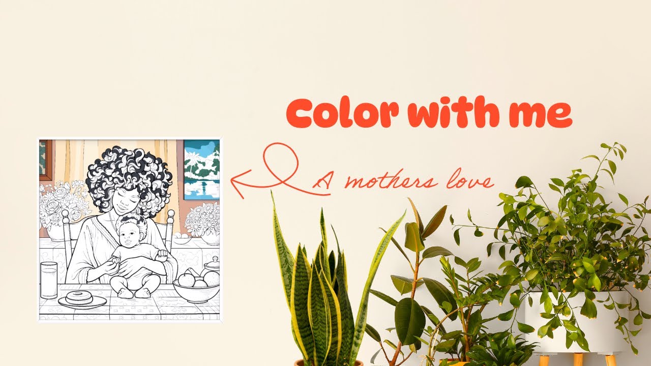 A Mothers Love Zen Color #calm #art #mindfulness #colorwithme #mother # ...