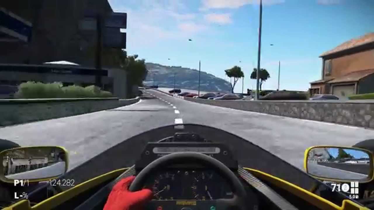 Project CARS - Azure Coast Stage 3 - Lotus 98T - Cockpit Cam - YouTube
