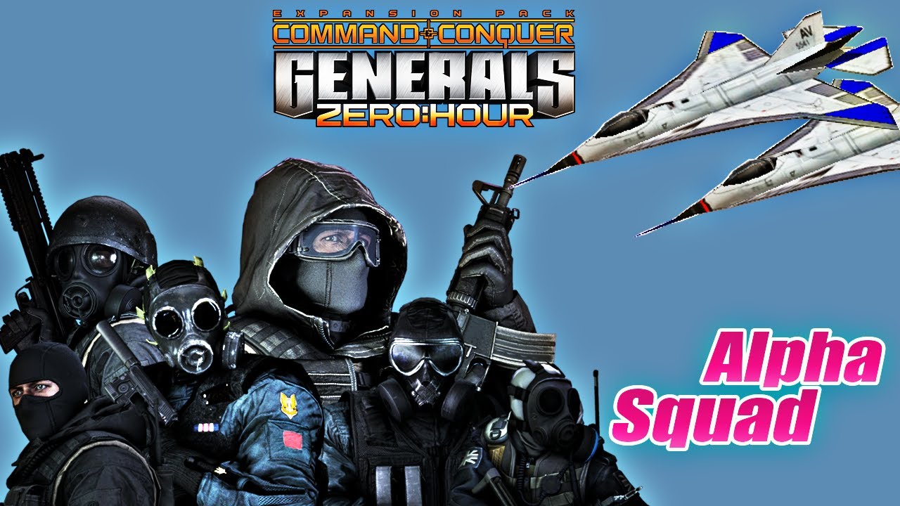 Command & Conquer Generals Zero Hour Custom Mission - Alpha Squad - YouTube