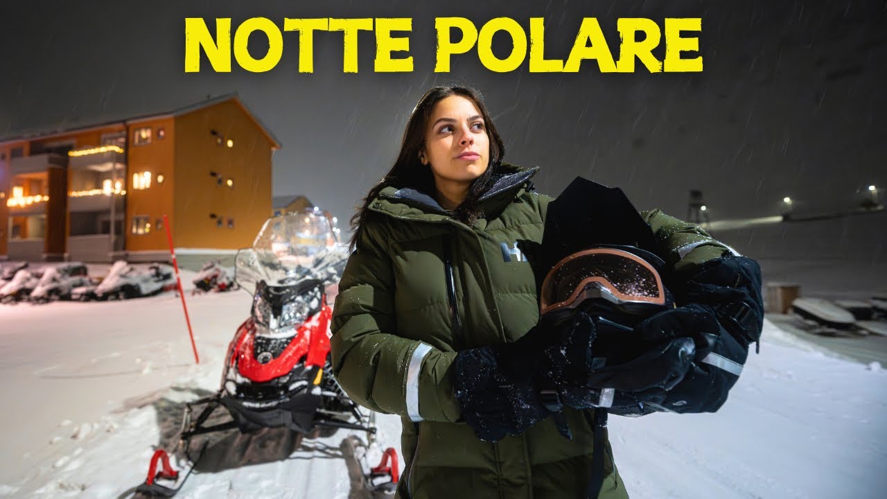 La Vera Vita alle Svalbard durante i Mesi di Buio Totale - YouTube