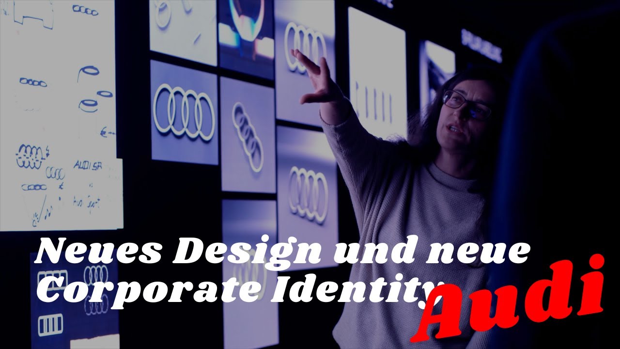 Audi: Neues Design und neue Corporate Identity - YouTube