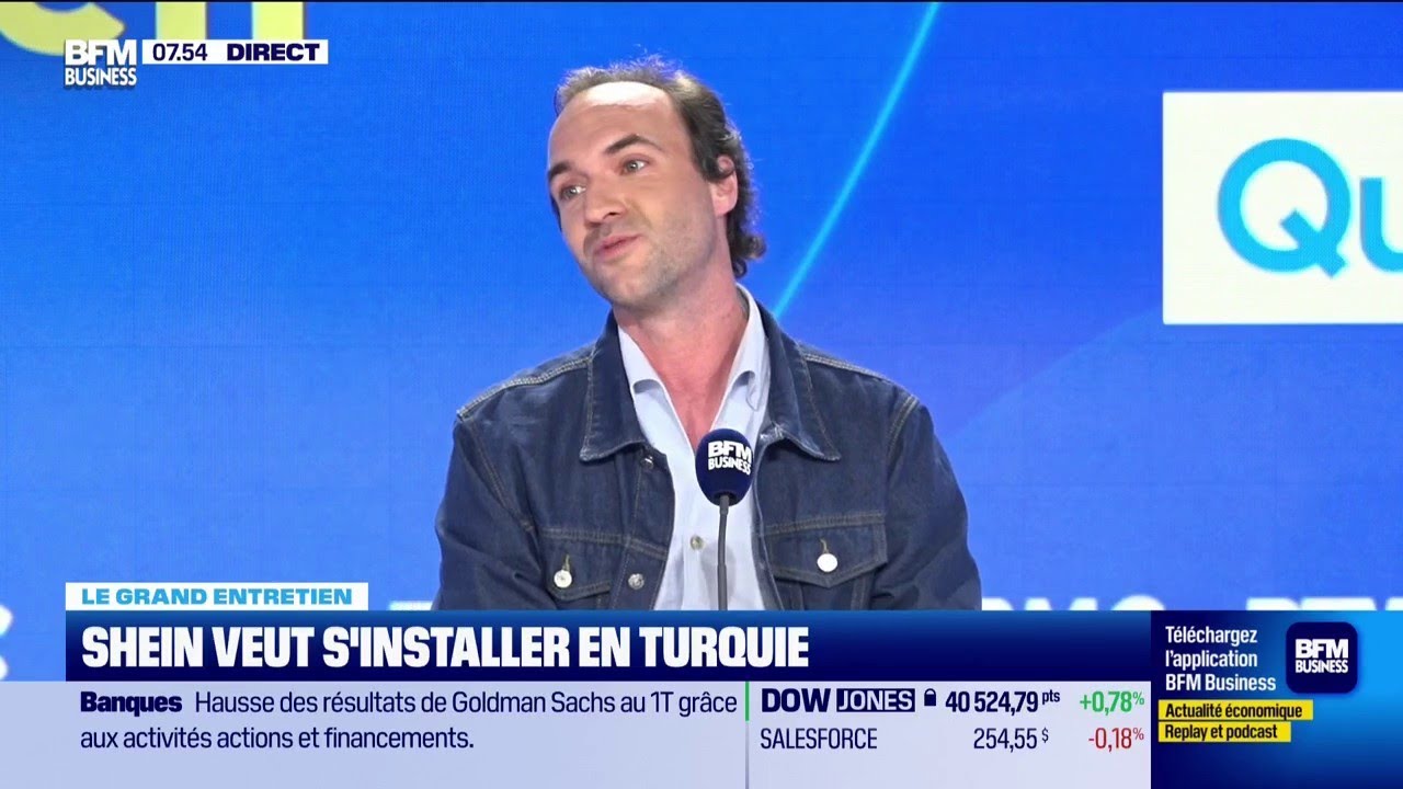 Quentin Ruffat, porte-parole de Shein France: "On veut accompagner les ...