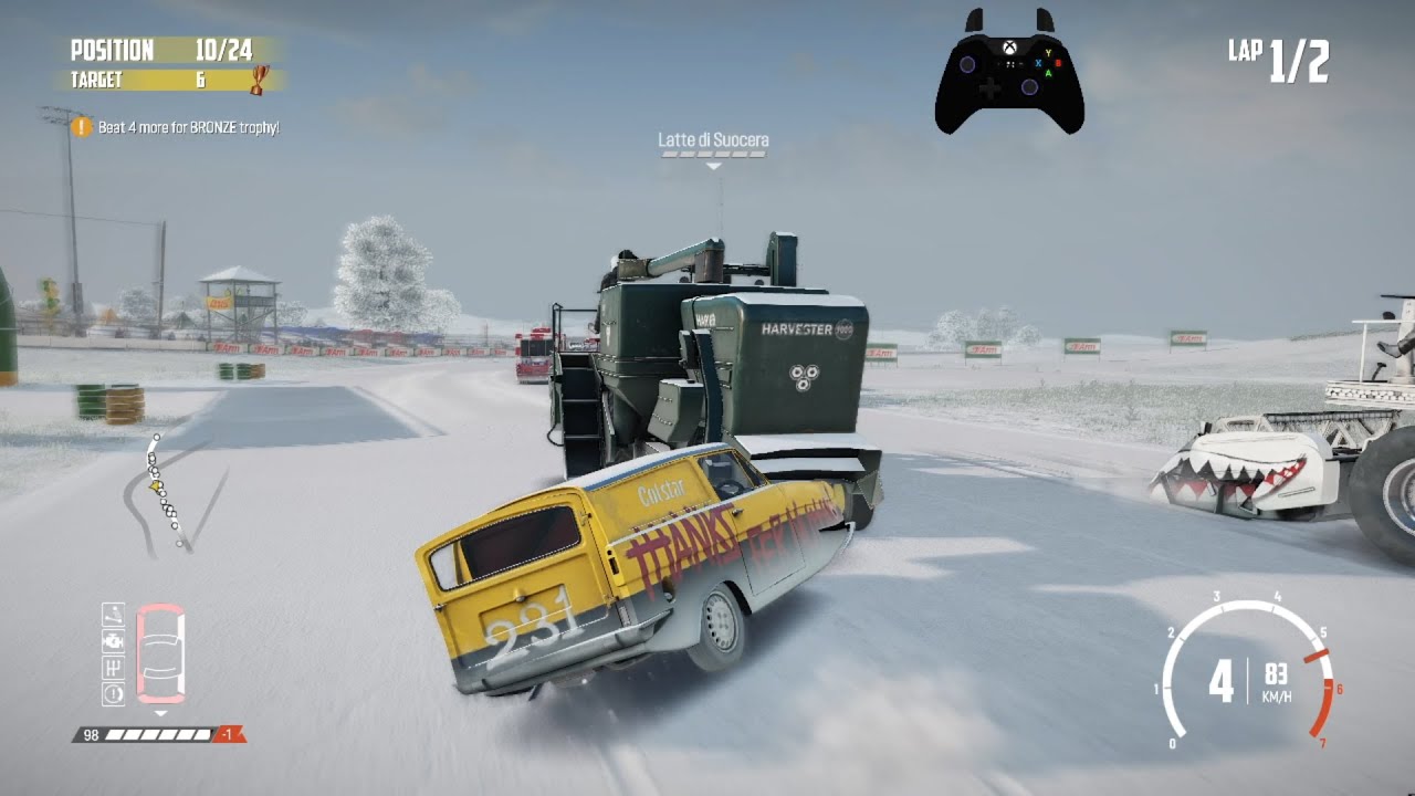 Wreckfest 23.02.19 Daily Challenge - Eagles Peak Motorpark Racing Track ...