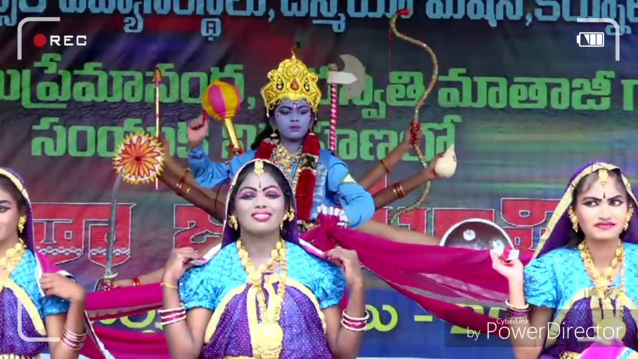 Kasturi tilakam Swarabhishekam Song Dance Performance... By Gopal ...