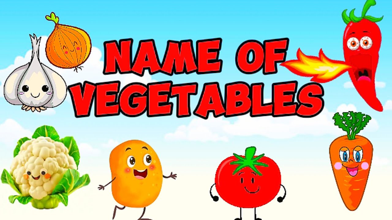 Name of Vegetables || All Vegetables name in English || Potato , Tomato ...