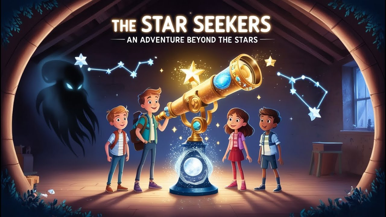 The Star Seekers | A Magical Adventure | Kids Adventure Story - YouTube