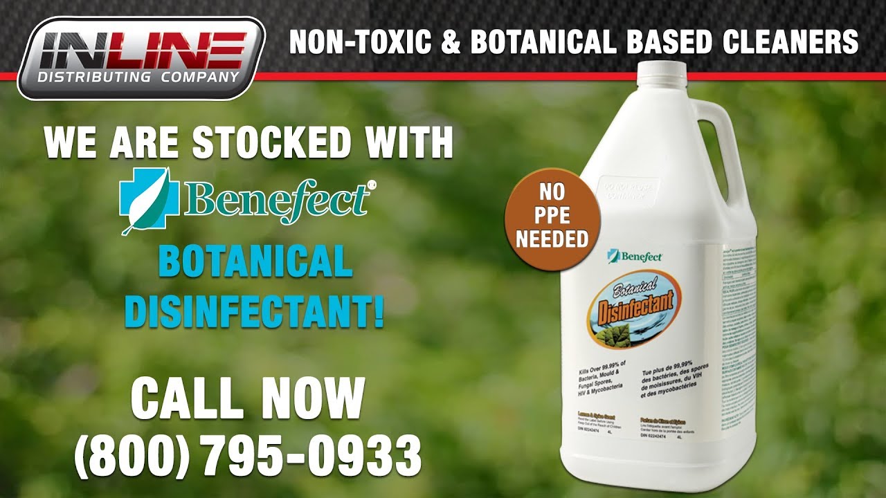Benefect Botanical Cleaners Available Now! - YouTube