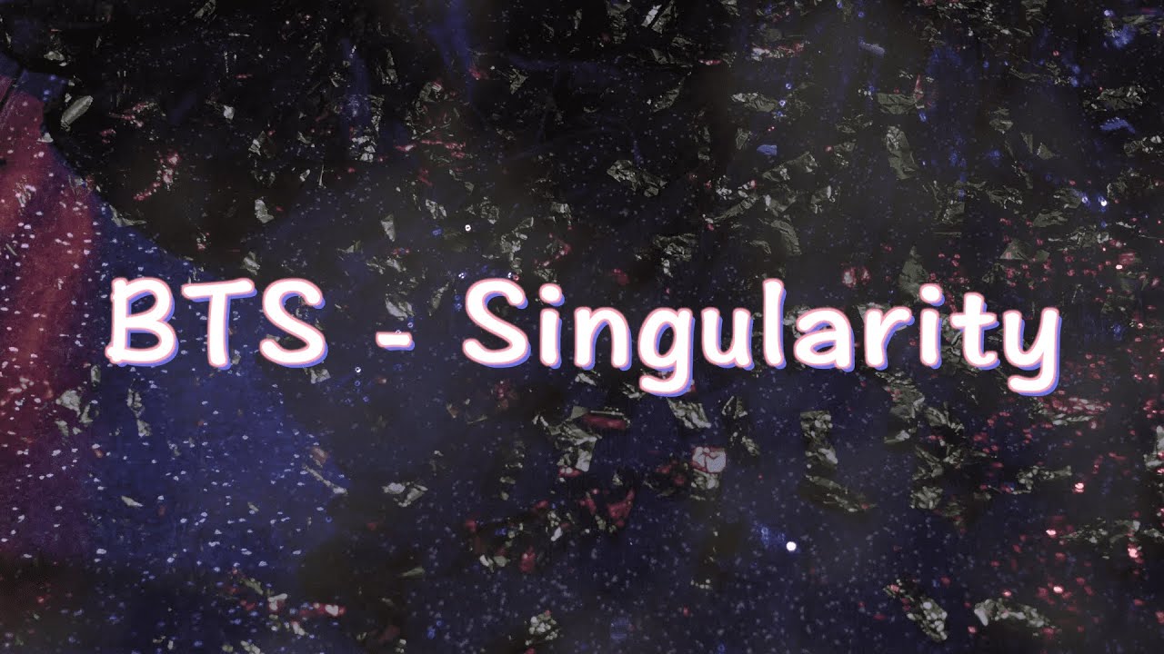 [Free inst] BTS - Singularity Guitar Cover | Lyrics korean | Hminor - YouTube